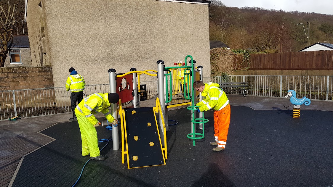 Playground Cleaning | Playground Sanitation Service